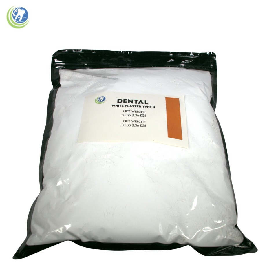DENTAL LAB PLASTER CREAMY WHITE TYPE II REGULAR SET 3 Lbs. | eBay