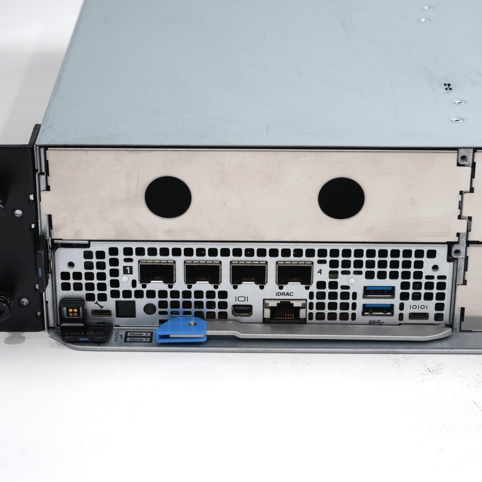 DELL PowerEdge XR4000r Chassis/1 XR4510c Sled/1400W 80-Plus Platinum/D ...