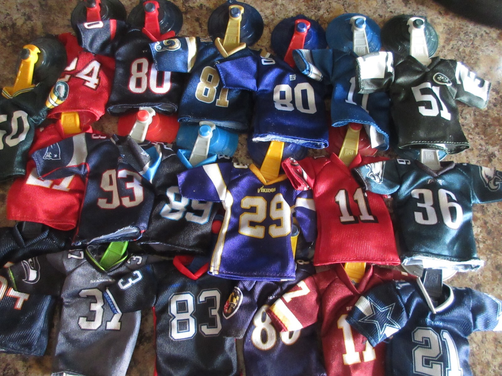 Burger King NFL Football Mini Jersey Choice U Pick | eBay