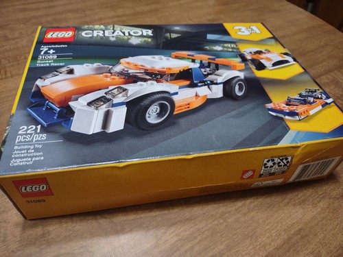LEGO Creator 3in1 Sunset Track Racer 31089 Race Car Boat Building Kit ...