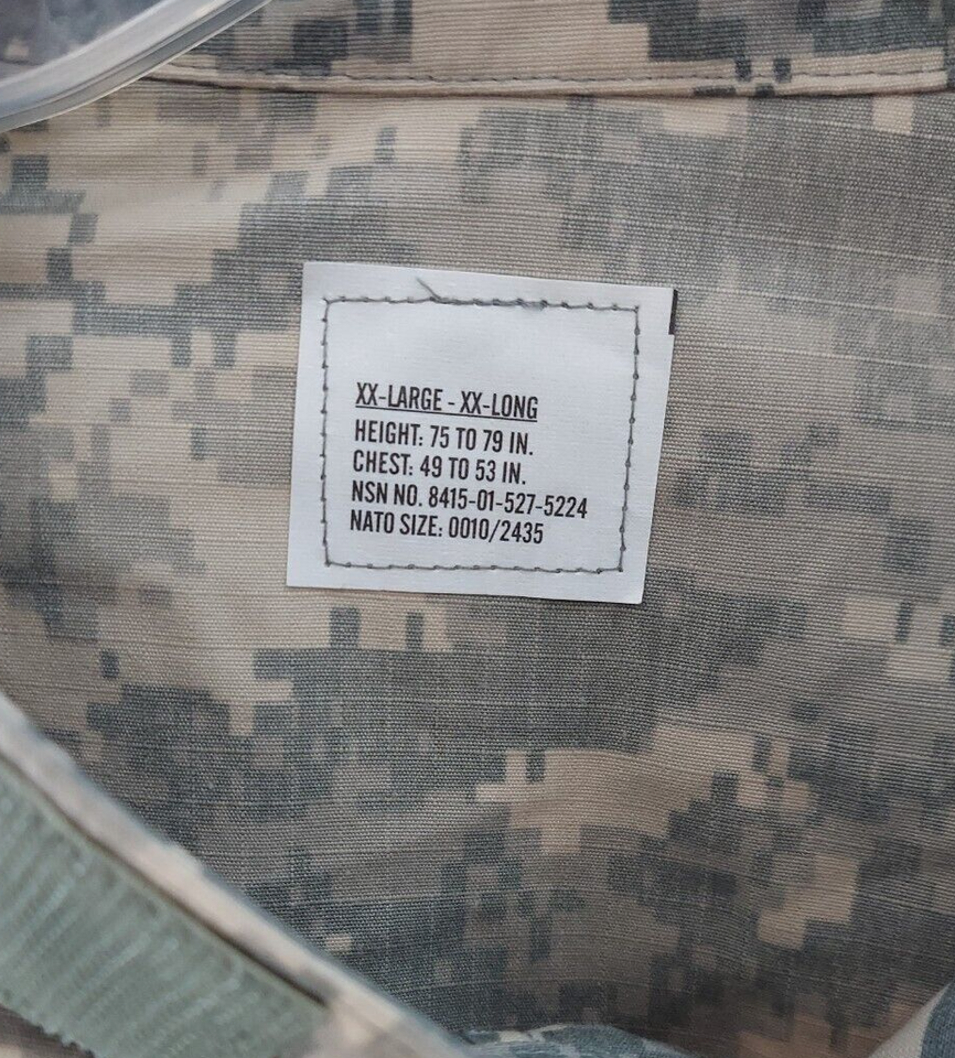 New US ARMY ACU Jacket Military Surplus Brand New Multiple Sizes Bulk ...