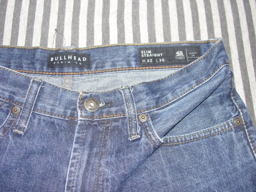 BULLHEAD DENIM CO. / SLIM STRAIGHT JEANS SIZE 32 X 30 | eBay