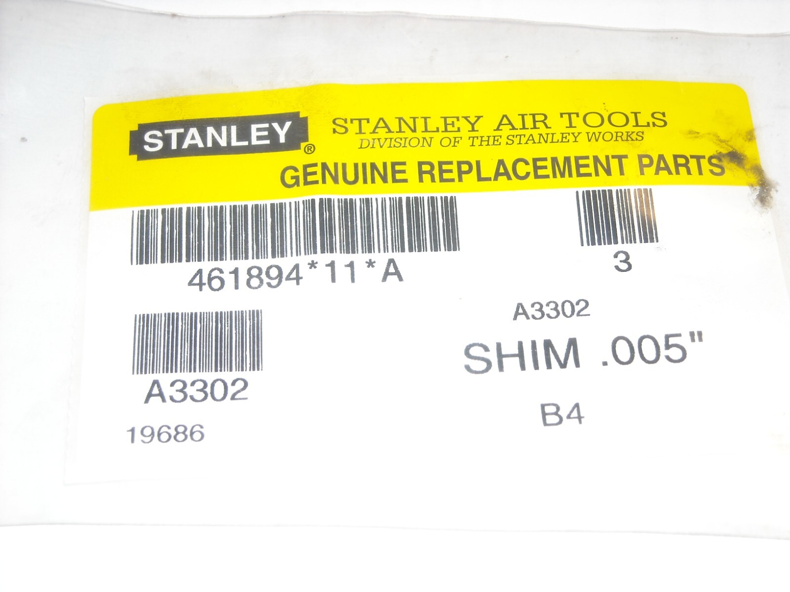 A3302, Stanley, Shim, 3pc, Stanley Assembly Tools, New Old Stock | eBay