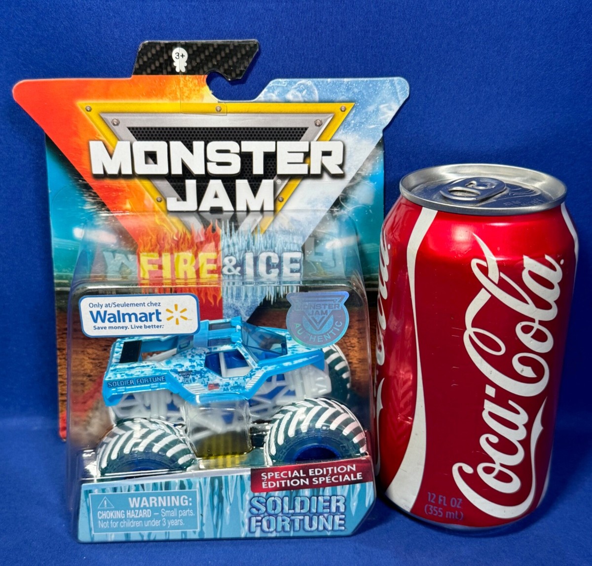 Monster Soldier Fire Spin Master Monster Jam Fire & Ice Soldier