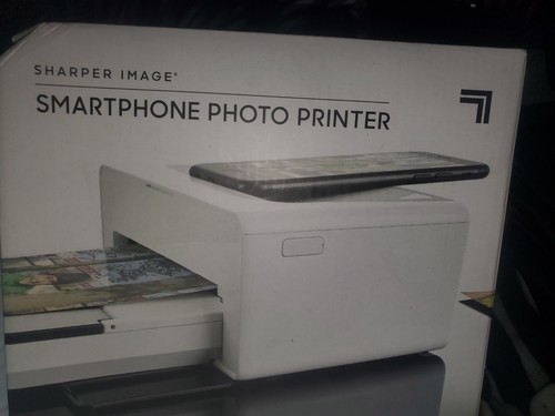Mobile Photo Printer for smartphone by sharper image, one pack of photo ...