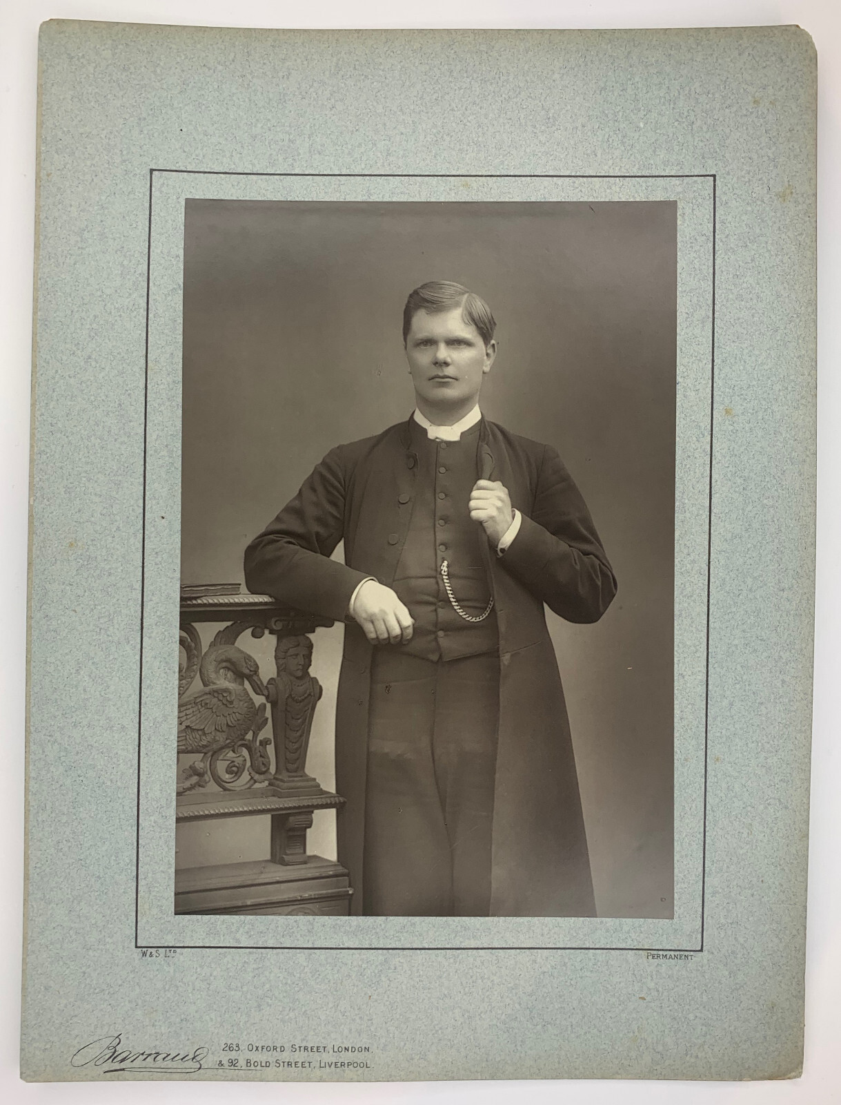 1889 James Welldon Headmaster Harrow Photo Herbert Rose Barraud Carbon ...