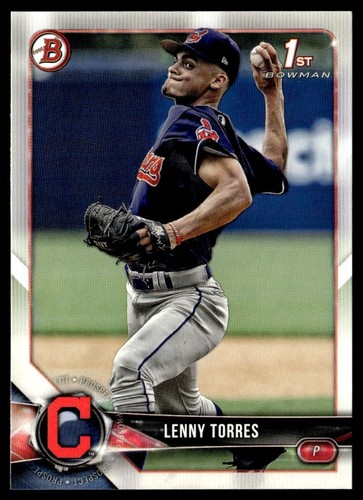 2018 Bowman Draft Lenny Torres Cleveland Indians #BD-8 | eBay