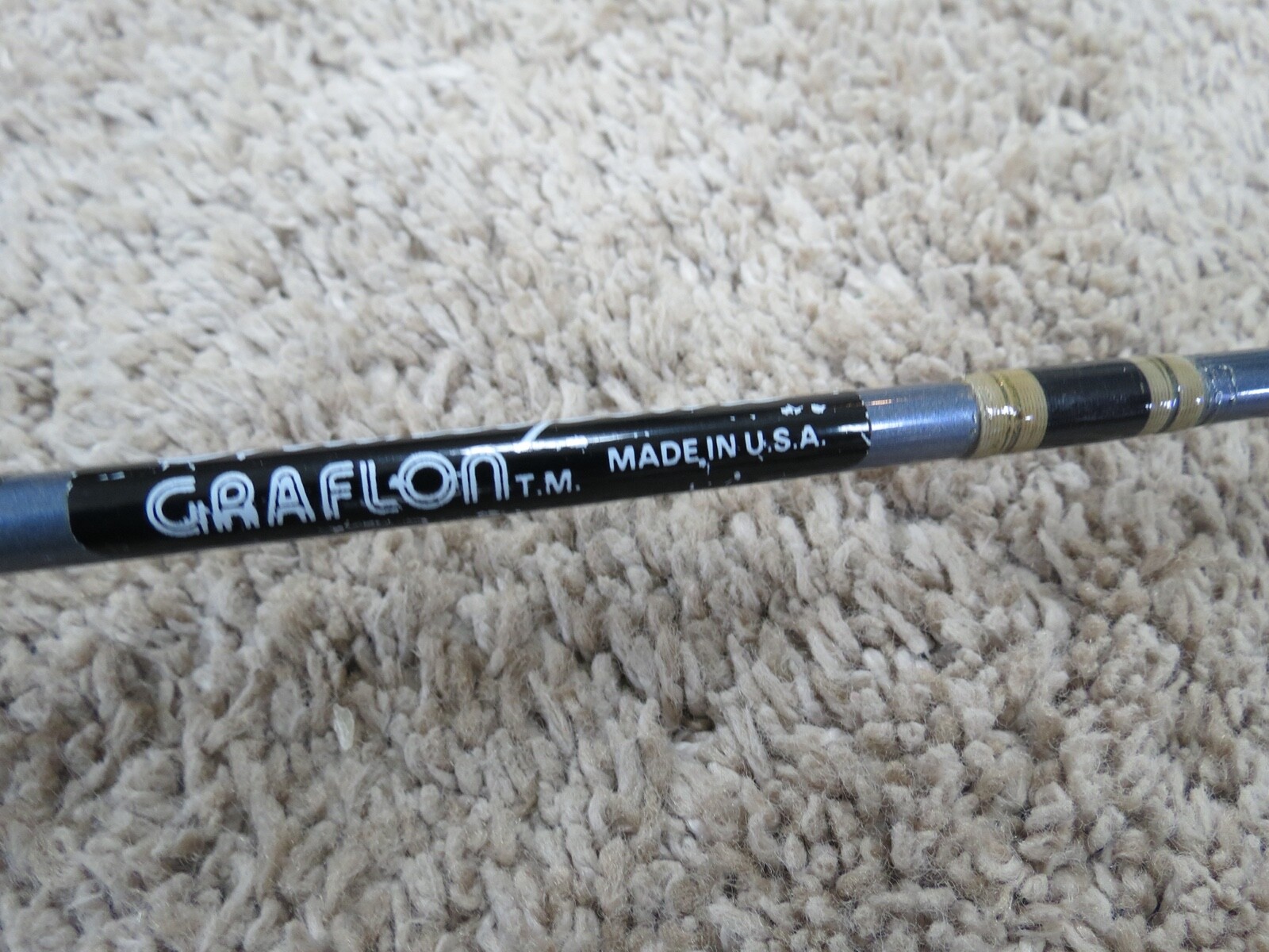 Shakespeare Graflon Boron Mag lite casting fishing rod made in USA (lot ...