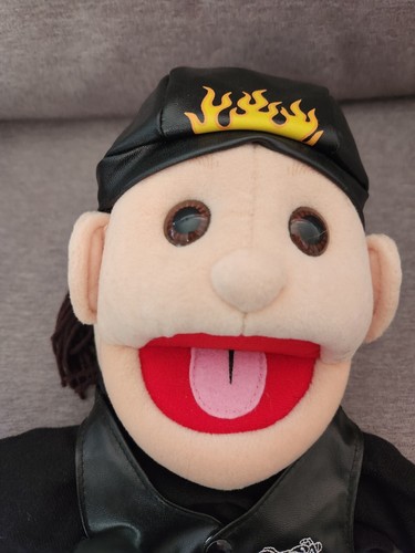 Sunny Toys Biker In Leather Jeans - Female, Glove Puppet | eBay