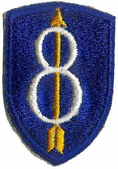 US ARMY WWII ORIGINAL 8TH INFANTRY DIVISION UNIT PATCH | eBay