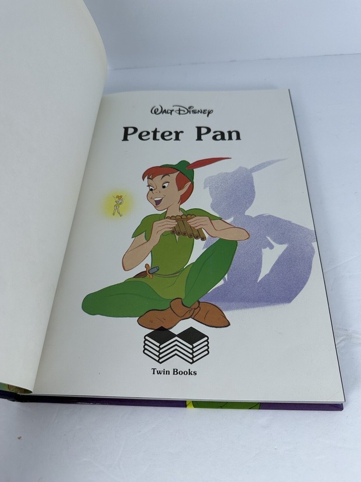Peter Pan, Disney Classic Series (1992 Hardcover) Walt Disney Twin ...