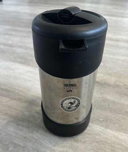 Nissan Stainless Double Wall Thermos Travel Thermal Mug Coffee Press ...