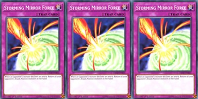 Storming Mirror Force LEDD-ENB22 / SDCL X 3 Common 1st Mint YUGIOH | eBay