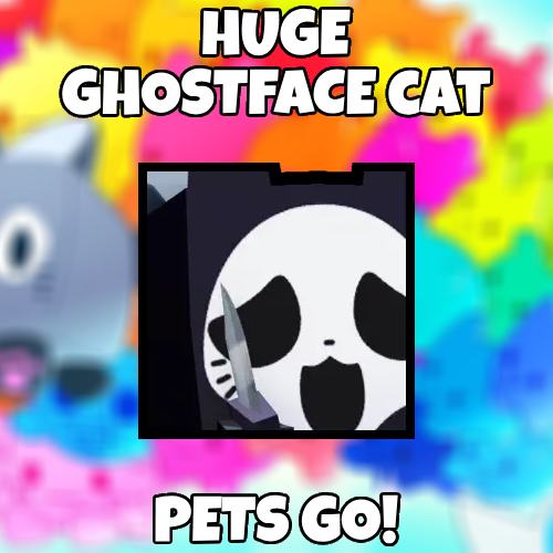 Huge Ghostface Cat - PETS GO! | eBay