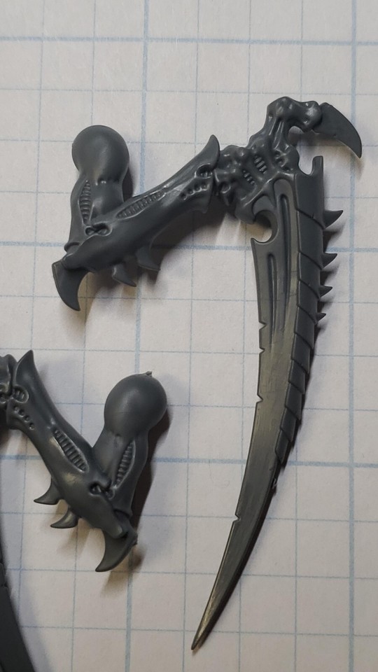 Warhammer 40k Tyranid Bits Hive Tyrant Monstrous Scything Talons | eBay