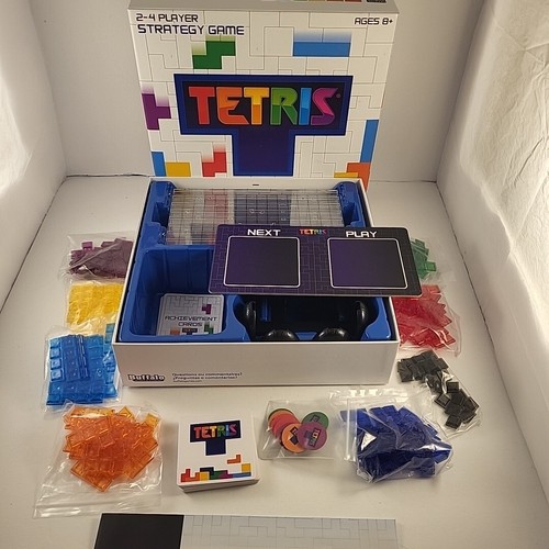 TETRIS Head To Head Strategy Board Game Buffalo Games 2-4 Players ...