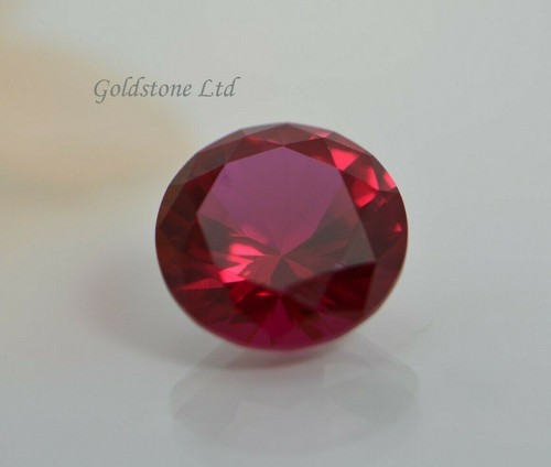 Lab-Created Ruby Round Shape Corundum (1.5mm-16mm) | eBay