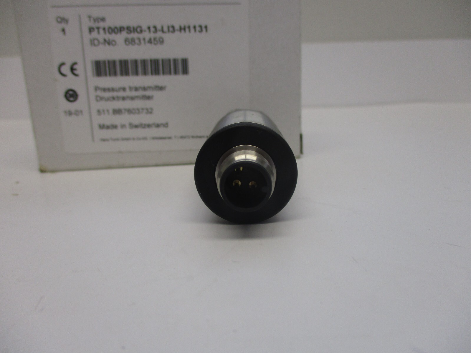 TURCK PRESSURE TRANSMITTER DRUCKTRANSMITTER PT100PSIG-13-L13-H1131 0 ...
