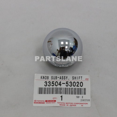 Toyota MR2 Spyder Lexus IS300 OEM Chrome Shift Knob Lever Gear 33504 ...