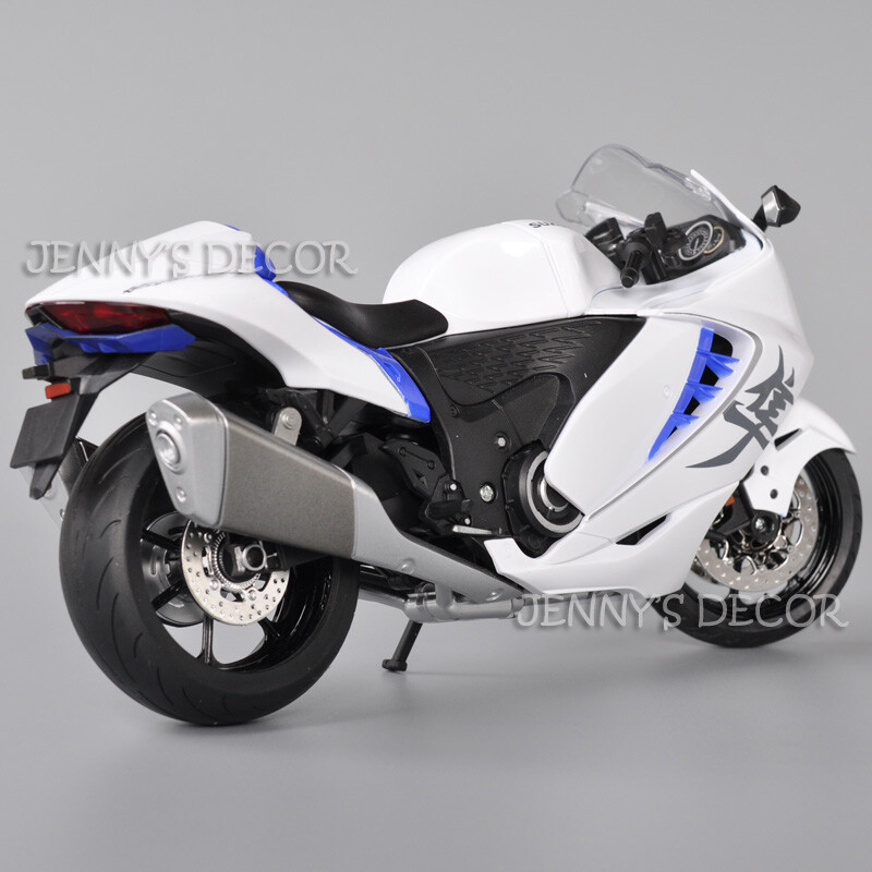 1:9 Scale Diecast Motorcycle Model Toy Suzuki Hayabusa Sport Bike ...
