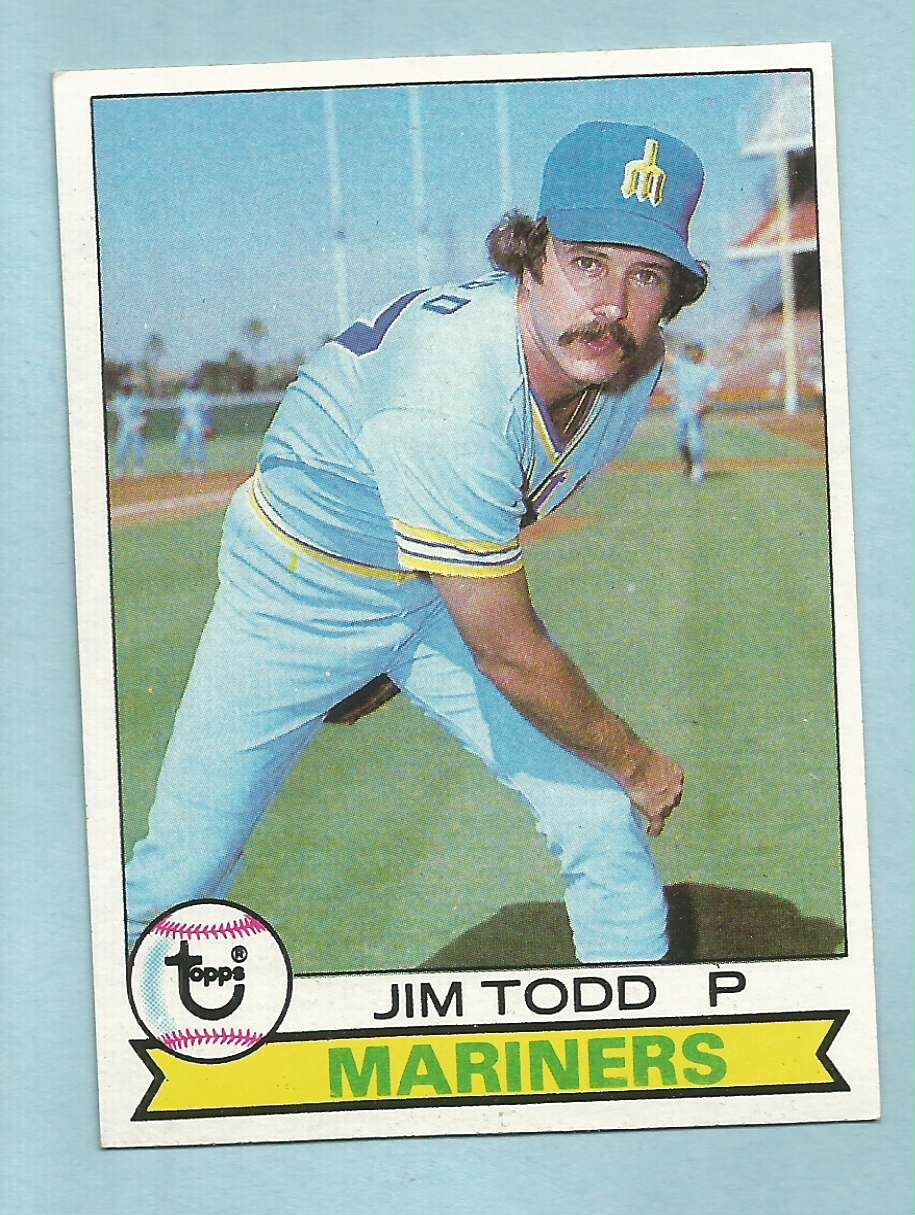 1979 Topps Baseball Jim Todd #103 Seattle Mariners NM/MT ** SET BREAK ...