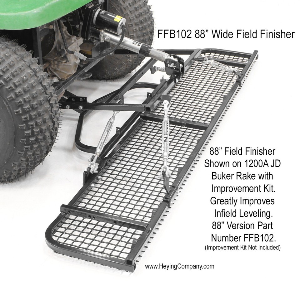 John Deere Bunker Rake Parts 1200A Improve Kit & Wider 88" Field ...