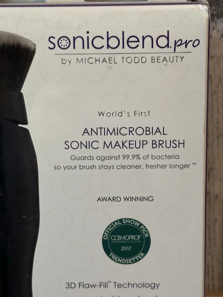 Sonicblend Pro by Michael Todd - Antimicrobial Sonic Makeup Brush - | eBay