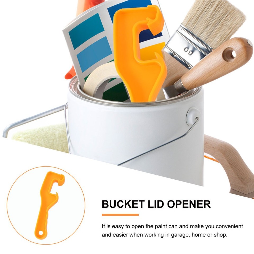 4 Pcs Paint Tin Opener Can Lid Remover Bucket Wrench for Lids Tool ...