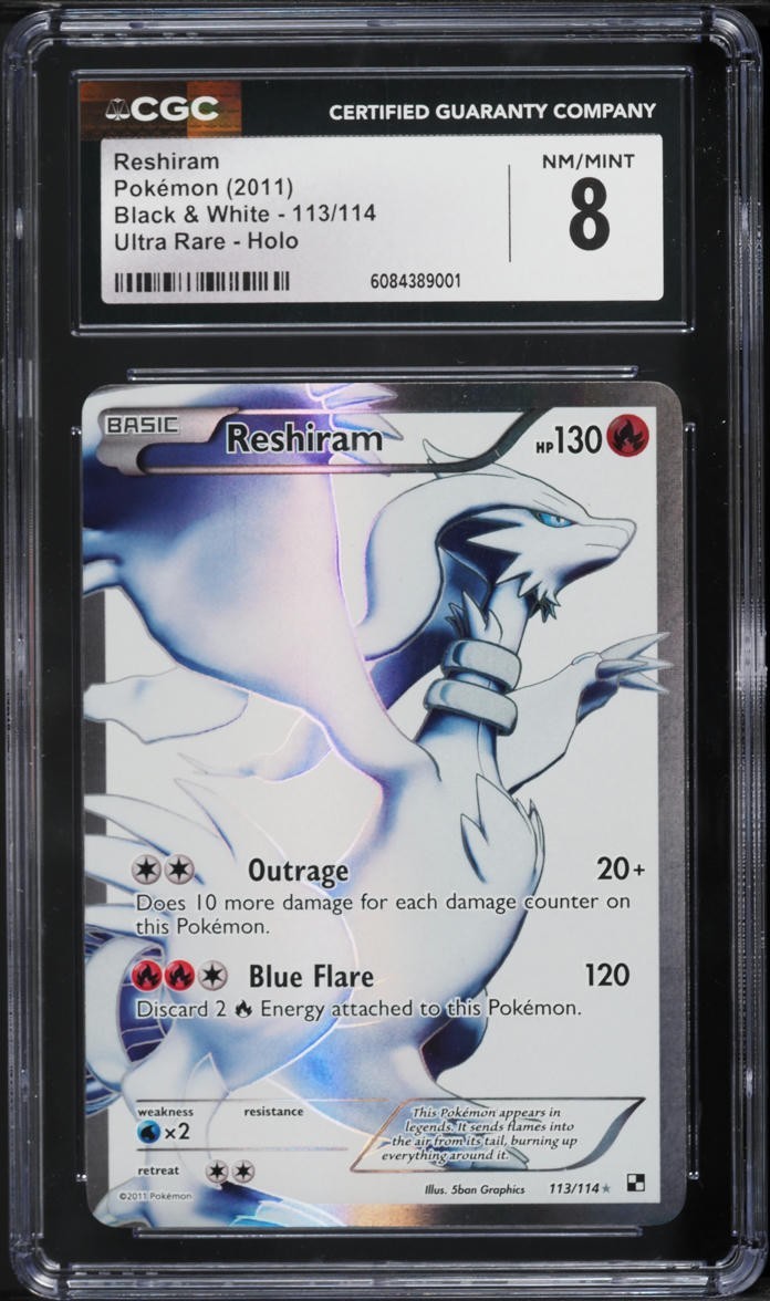 Reshiram 2011 Black & White #113/114 Holo (Full Art) Price Guide ...