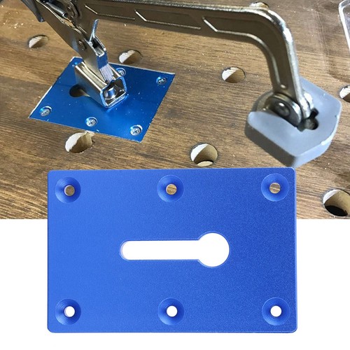 Woodworking Table Fixture Locking Pliers Mounted Plate Fixing Tool ...