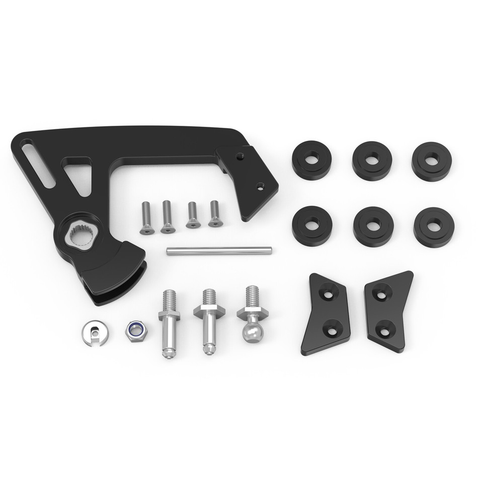 6 Speed Short Shifter Arm & Shifter Bracket Bushings Kit for VW 02A 02J ...