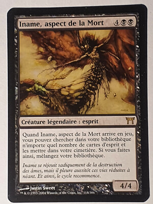 Iname, aspect de la Mort Iname, Death Aspect MTG Magic VF | eBay