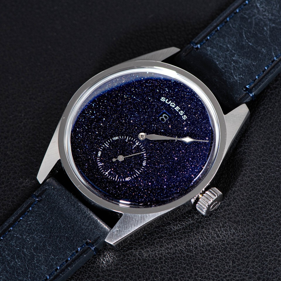 Sugess S451-2.X Art Master Jump Hour Mechanical Men Watch SEAGULL ...