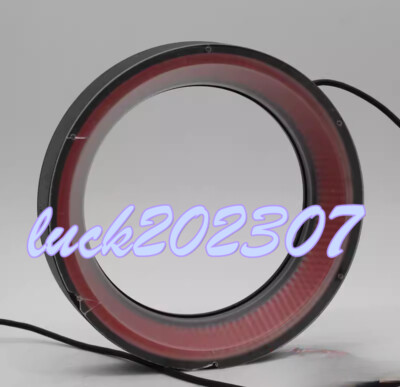 1PC used 24V red light ring large straight T-diameter 185mm light ...