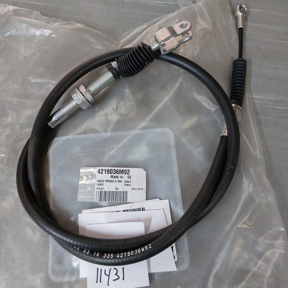 NOS TRACTOR PARTS 4219036M92 HANDBRAKE CABLE fit LANDINI | eBay