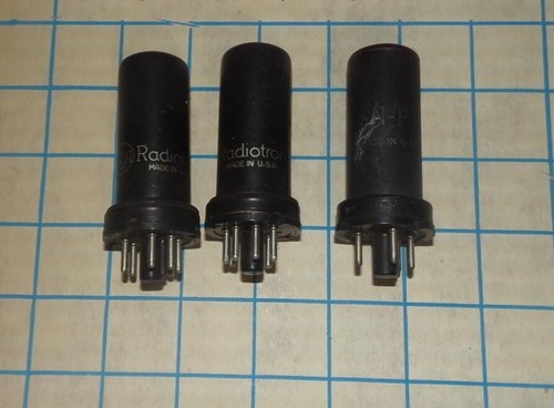 Lot RCA Radiotron 25L6 25Z6 KEN-RAD 5Z4 Metal Amp Radio Tubes Mixed ...