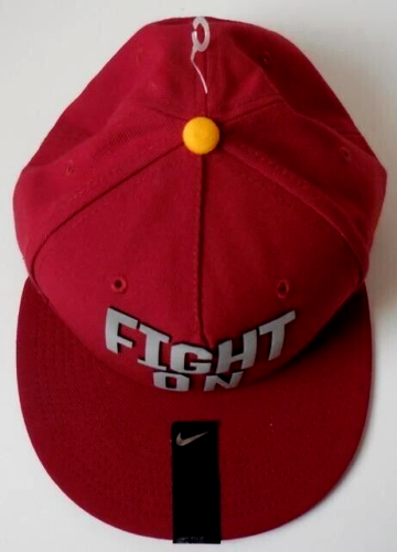 Nike USC Fight ON Hat Cap Trojans Strap Back Adult Adjustable Mens | eBay