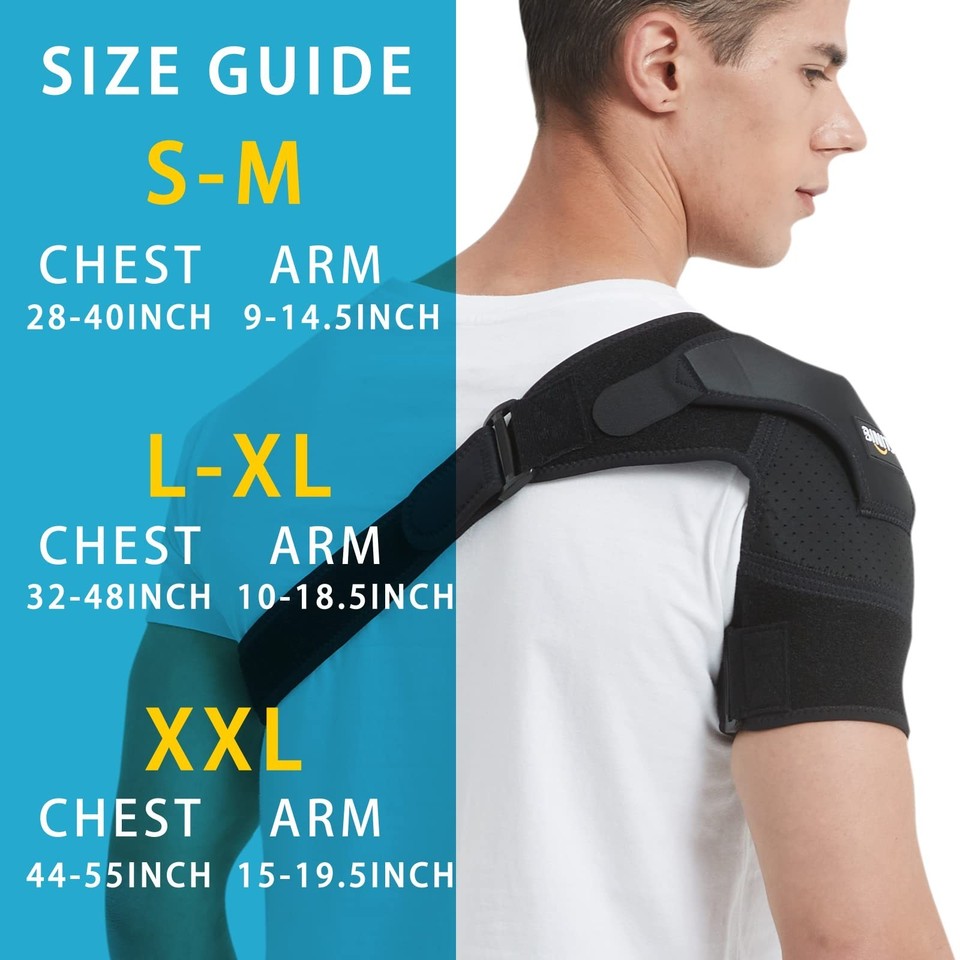 Shoulder Brace for Rotator Cuff, Tendonitis, Dislocation, Shoulder Pain ...