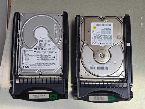 2x LOT Silicon Graphics SGI Workstation Octane HDDs & Caddy 4GB & 9GB ...