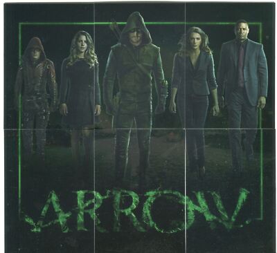 2016 Arrow Season 3 Team Arrow Foil Parallel Chase Card Set Z1-6 | eBay