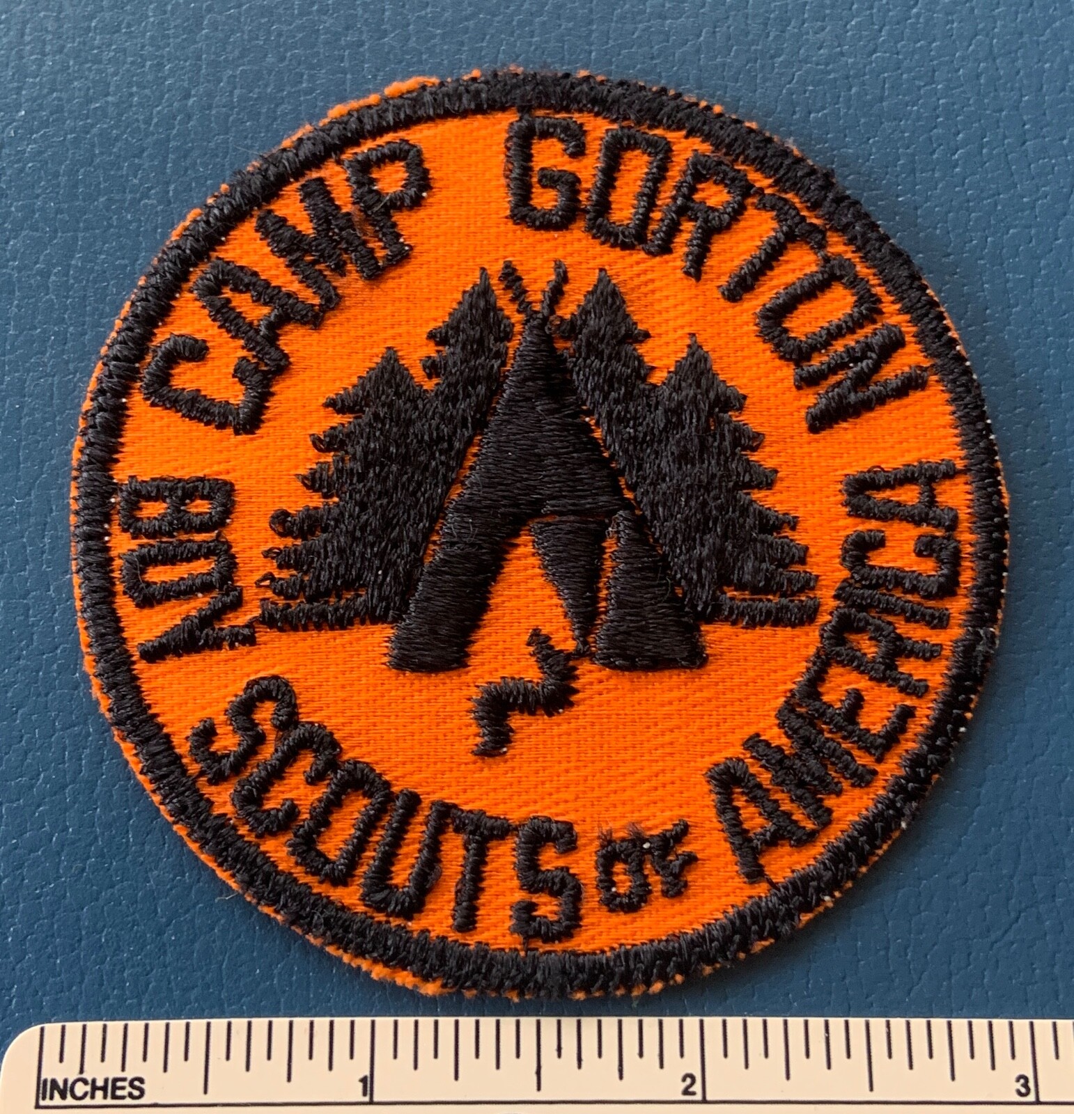Vintage 1940s-50s CAMP GORTON Boy Scouts of America PATCH Uniform Badge ...