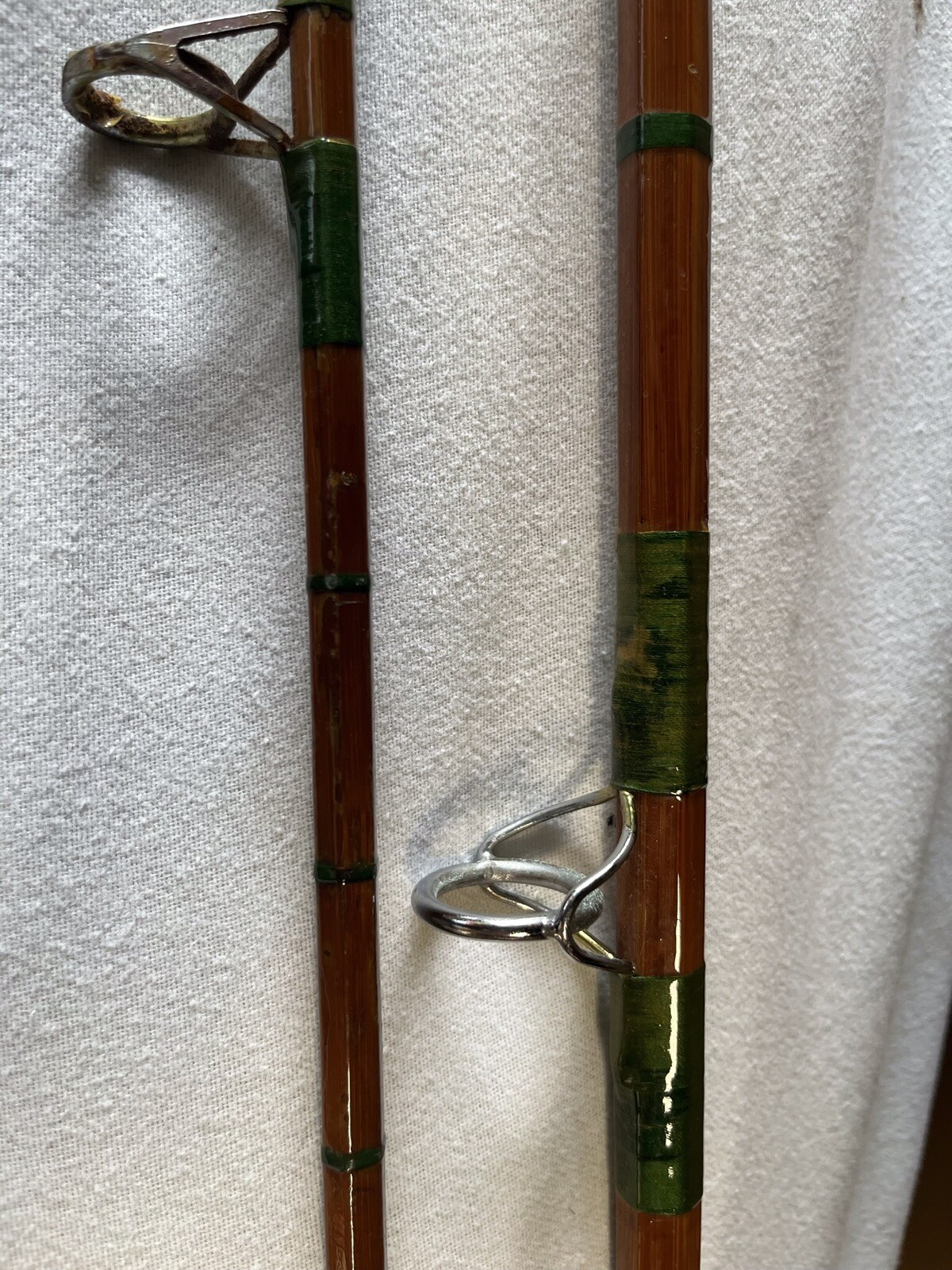 Vintage Split Cane Fishing Rod 7ft 2 inches Hardy Of England Good ...