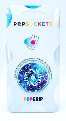 Authentic Popsockets Cornflower Chakra Mandala PopGrip PopSocket Pop ...