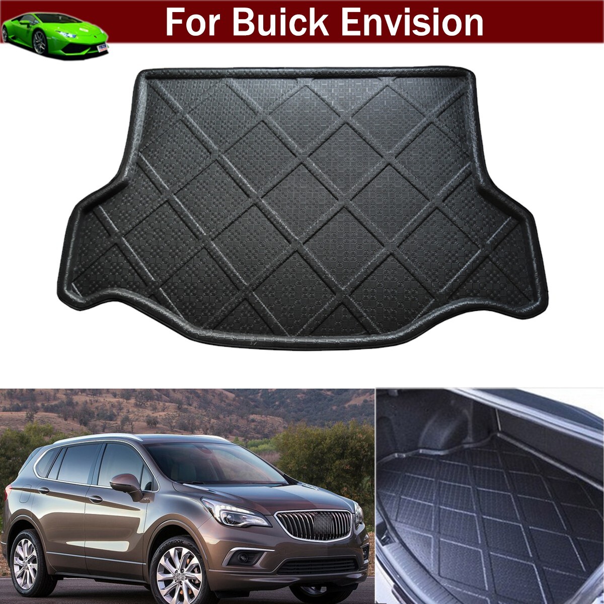 Car Mat Cargo Liner Cargo Mat Cargo Tray Trunk Tray for Buick Envision ...