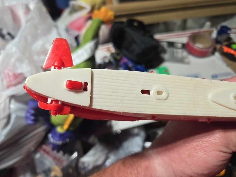 Vtg 1960 Eldon Plastic Toy Submarine 17" With Spring & Shaft RARE!!! | eBay