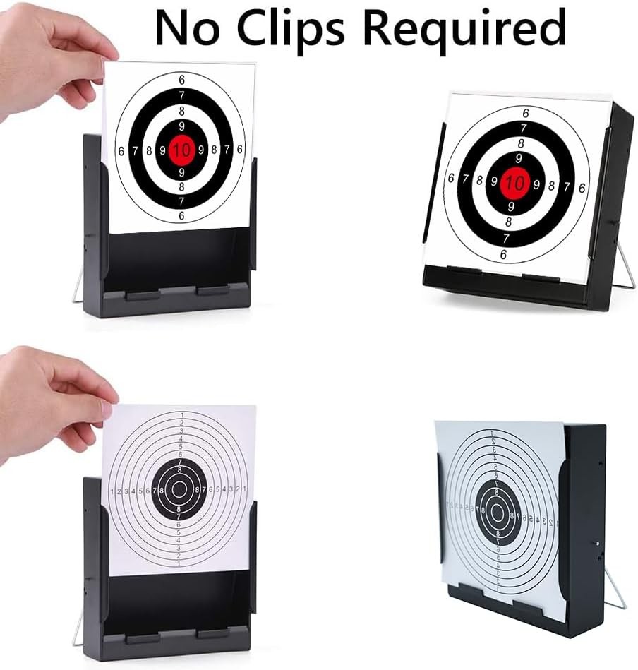 Backyard Bb Gun Target, Bb Gun Target, Comes with 20 Paper Targets and ...