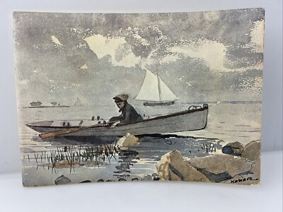 WINSLOW HOMER Art Gallery Book 1970 1836-1910 Oil Watercolor Drawings ...