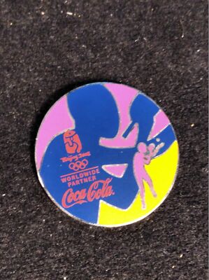 PIN COCA COLA OLYMPIC BEIJING 2008 PING PONG MEDAL | eBay