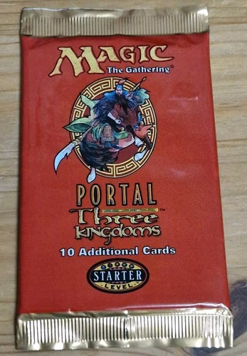 Magic The Gathering Portal Three Kingdoms Booster Pack Sealed | eBay