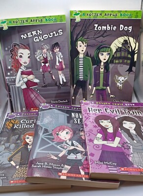 Scholastic books Rotten Apple Poison Apple Scary Ghost Zombie Ghouls ...